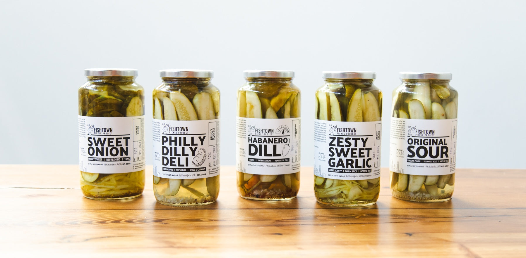 Shop Small-Batch Gourmet Fresh Pickles - Spicy, Sour, & Sweet ...