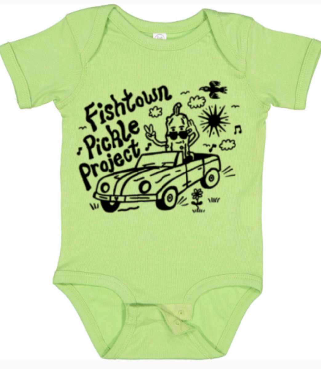 CUSTOM ART Gherkin Tee - Keith Warren Greiman x Fishtown Pickle Projec ...