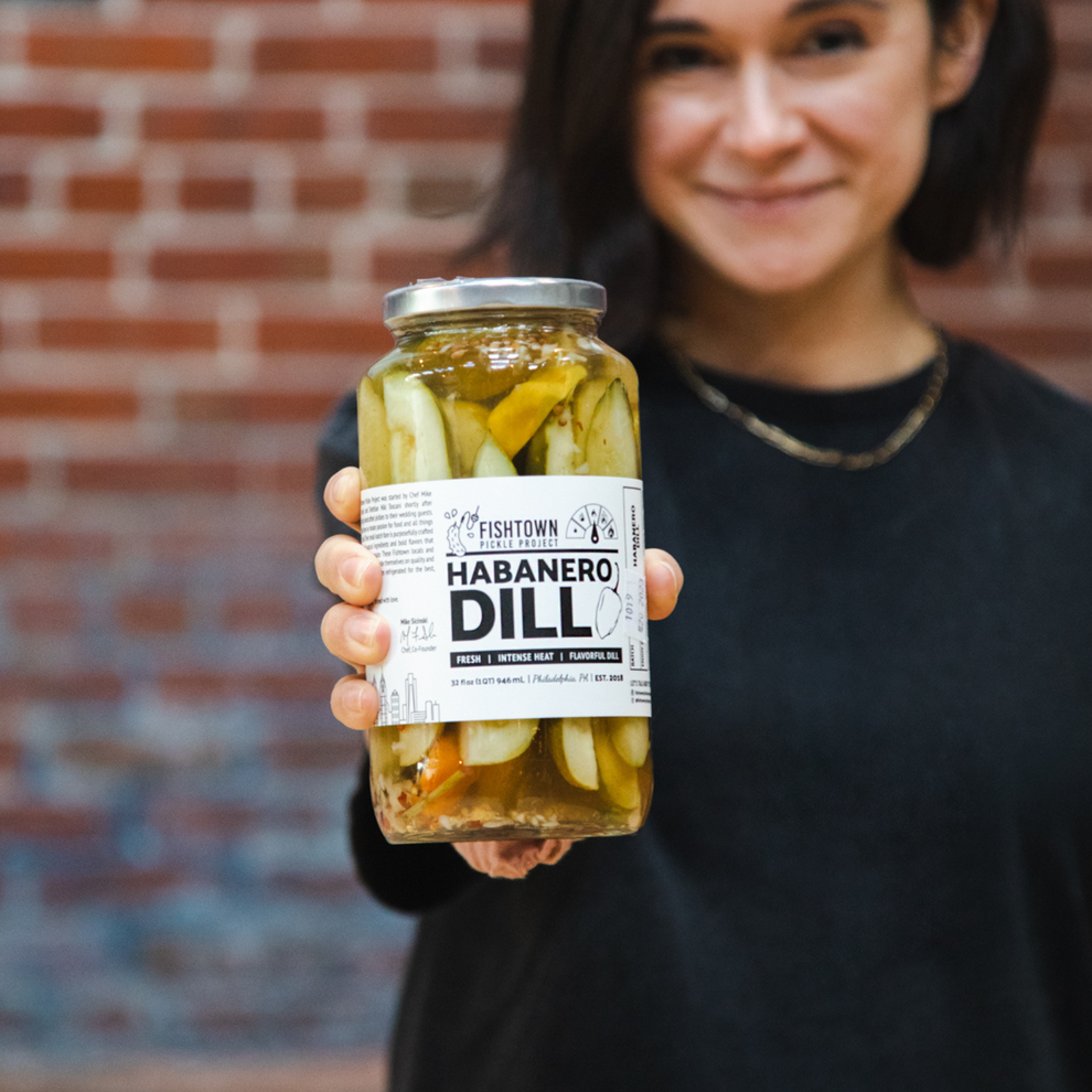 Habanero Dill Pickles | Artisan Small Batch Refrigerated Pickles ...