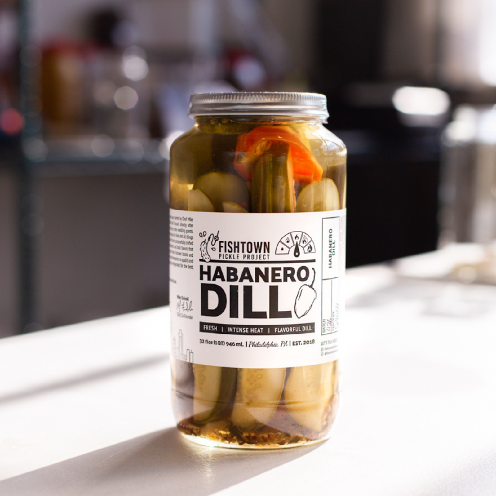 Habanero Dill Pickles | Artisan Small Batch Refrigerated Pickles ...