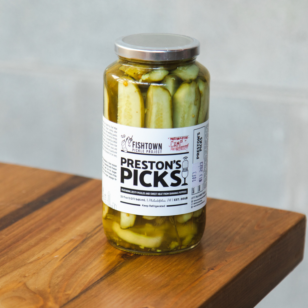 Preston's Picks | Artisan Small Batch Refrigerated Pickles | Fishtown ...
