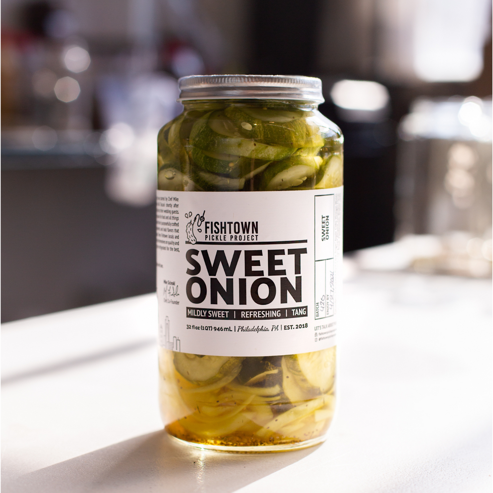 Sweet Onion Pickles | Artisan Small Batch Refrigerated Pickles ...