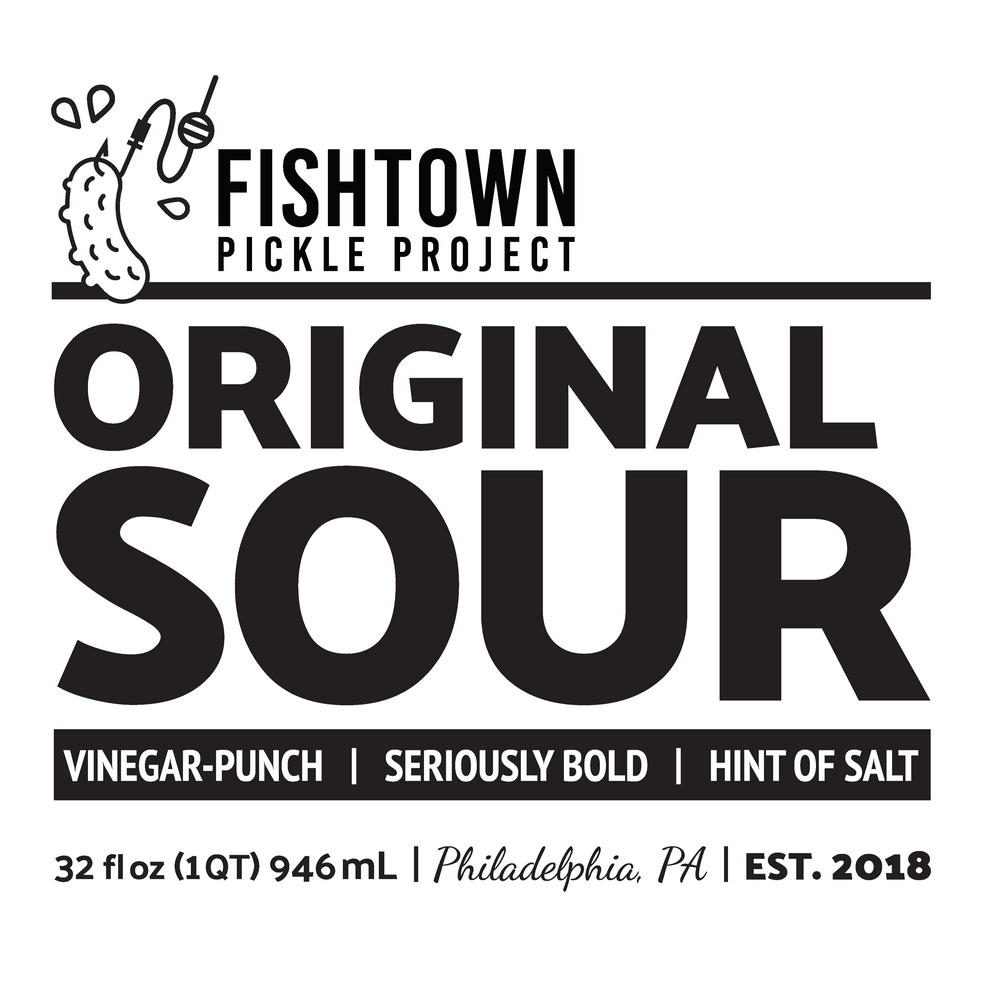 Original Sour Pickles | Artisan Small Batch Refrigerated Pickles | Fishtown Pickle Project