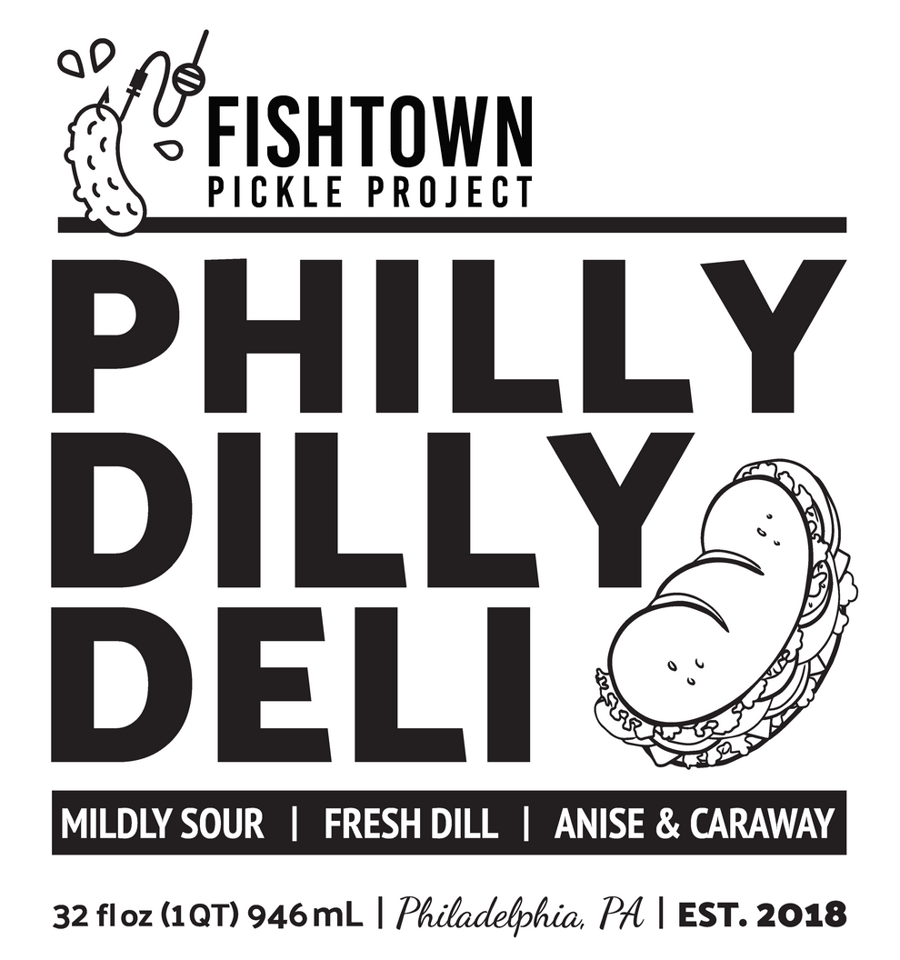 Philly Dilly Deli Pickles | Artisan Small Batch Refrigerated Pickles ...